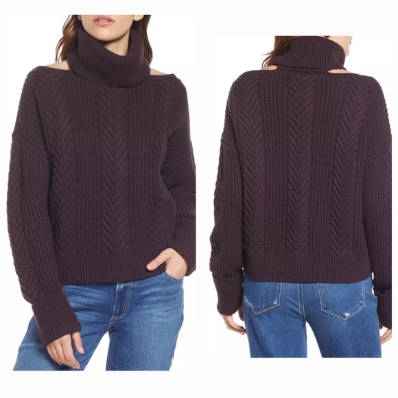 PAIGE | Sweaters | New Paige Lorilee Chunky Knit Wool Blend Sweater In ...